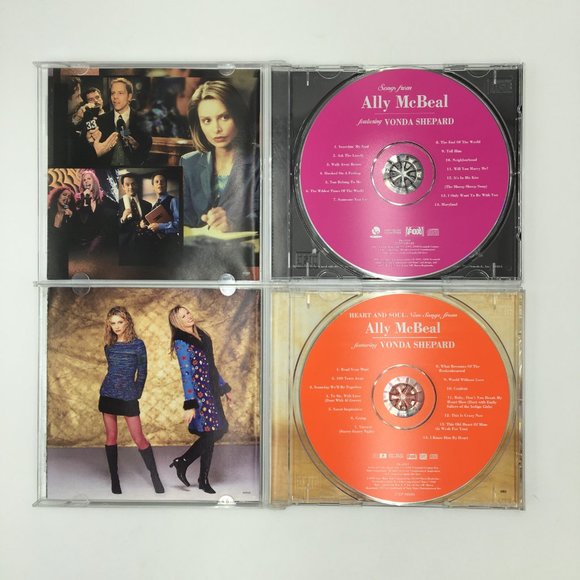 Media | 2 Ally Mcbeal Official Soundtrack Cds Songs From Ally Mcbeal ...